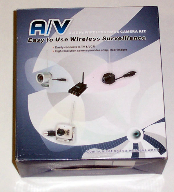 Multi-Channel 1.2GHz Wireless IR Camera with Audio